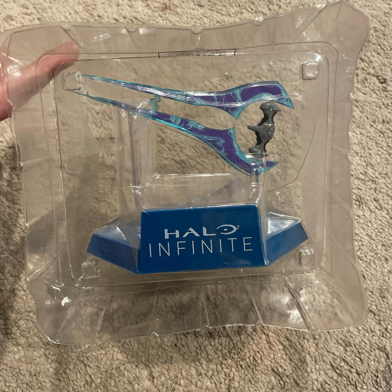 Halo Infinite energy sword figure on stand 5inch by... - Depop