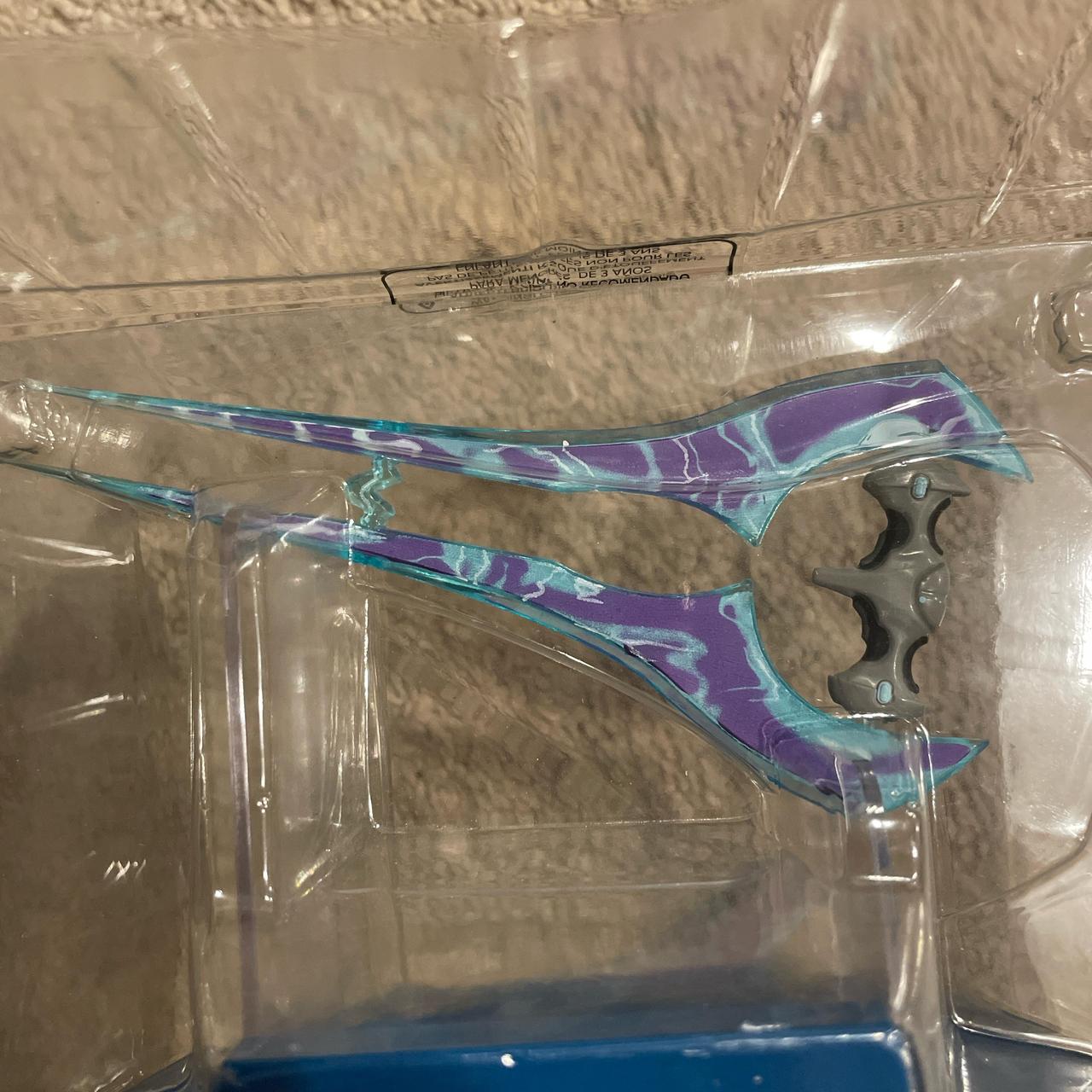 Halo Infinite energy sword figure on stand 5inch by... - Depop