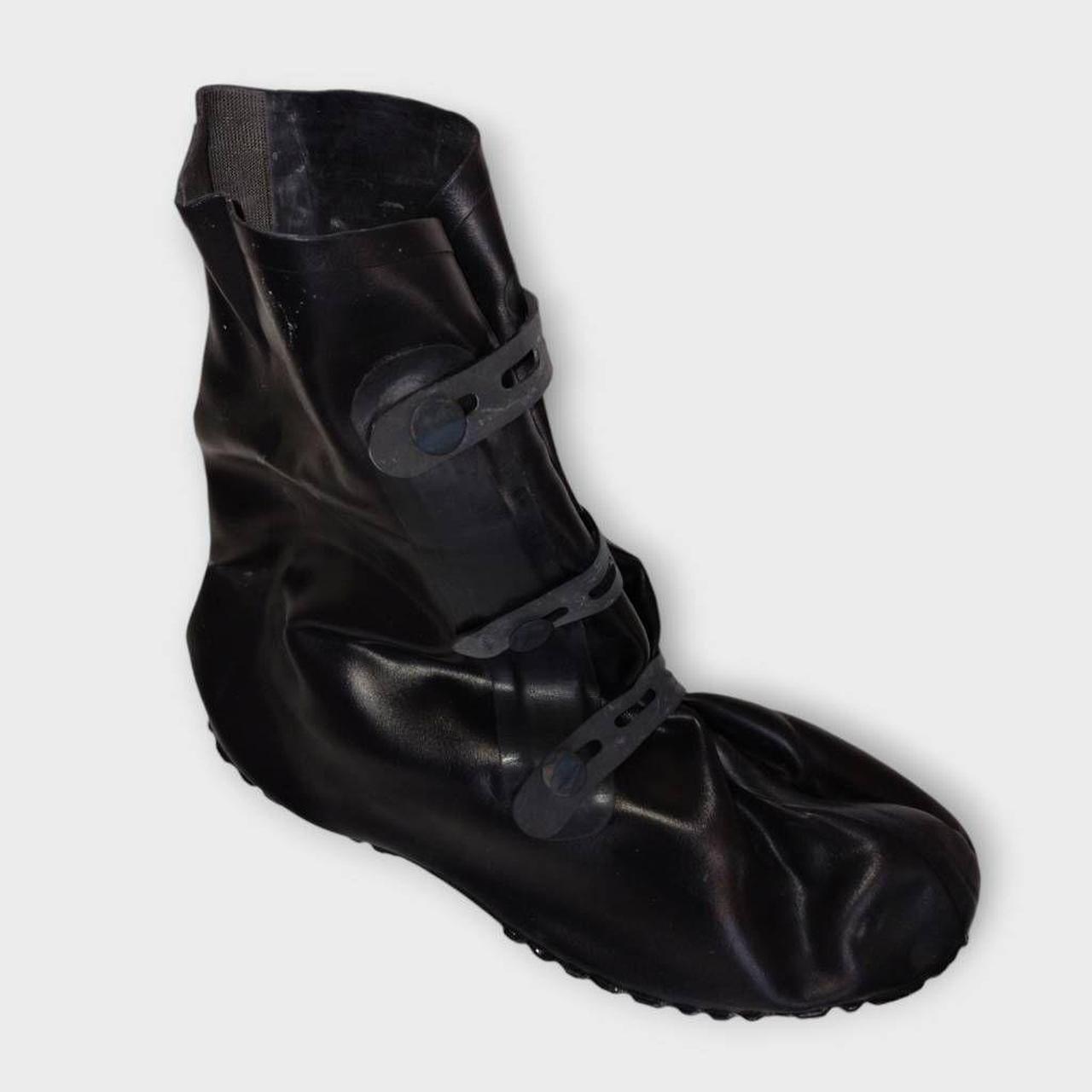 US Army Mens CBRN Overboots Lightweight Black 3... - Depop