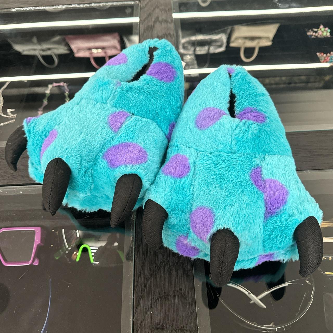 Sully Monsters Inc Slippers 🥺💙 Brand new & never... - Depop
