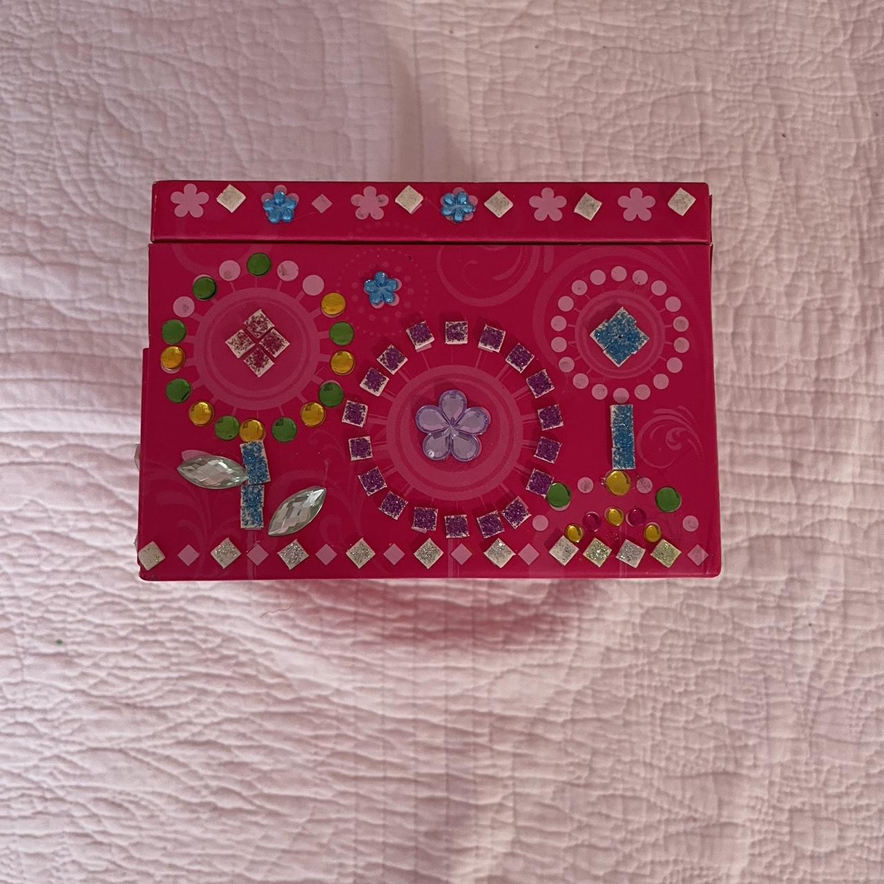 pretty pink box 💖 • perfect to keep anything you... - Depop