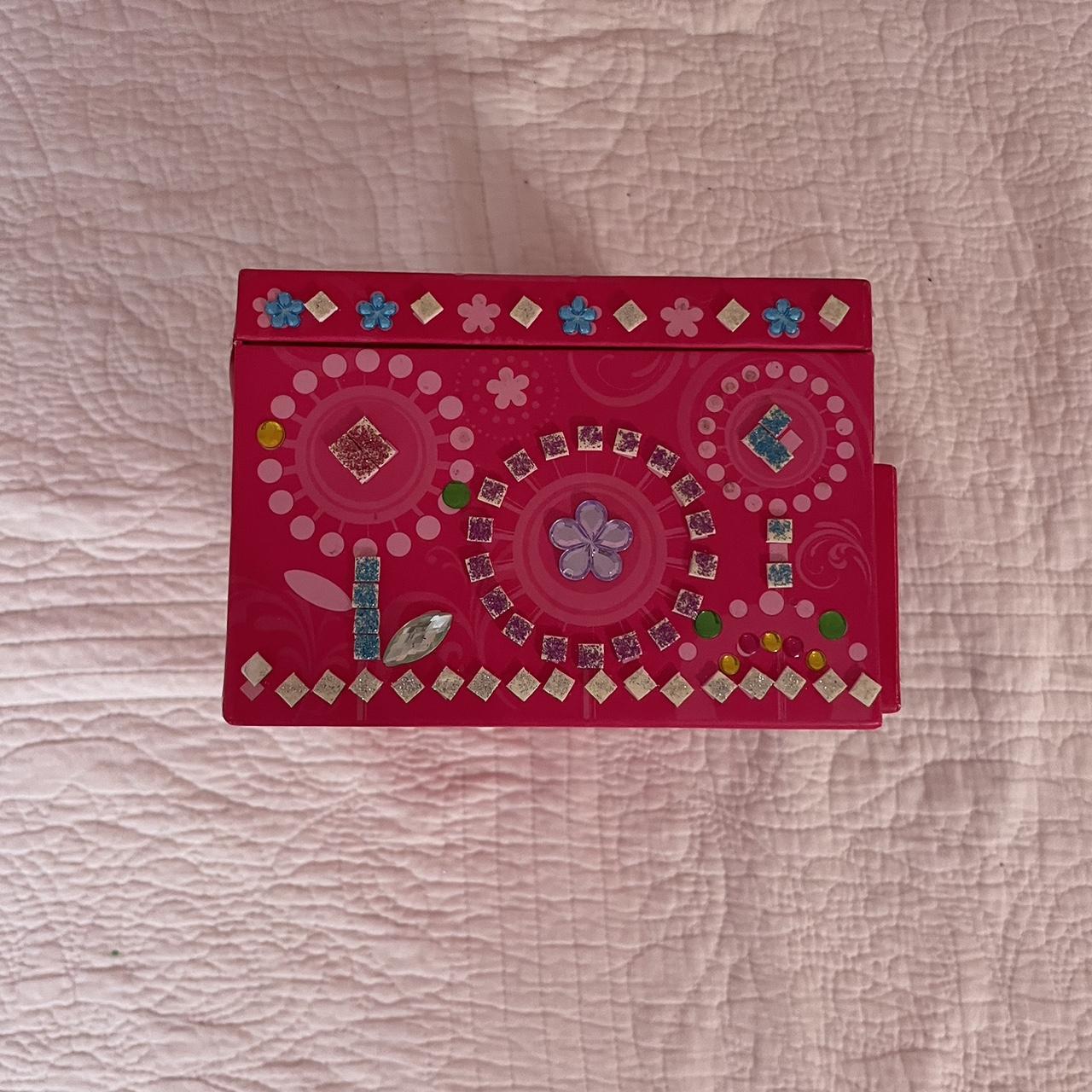 pretty pink box 💖 • perfect to keep anything you... - Depop