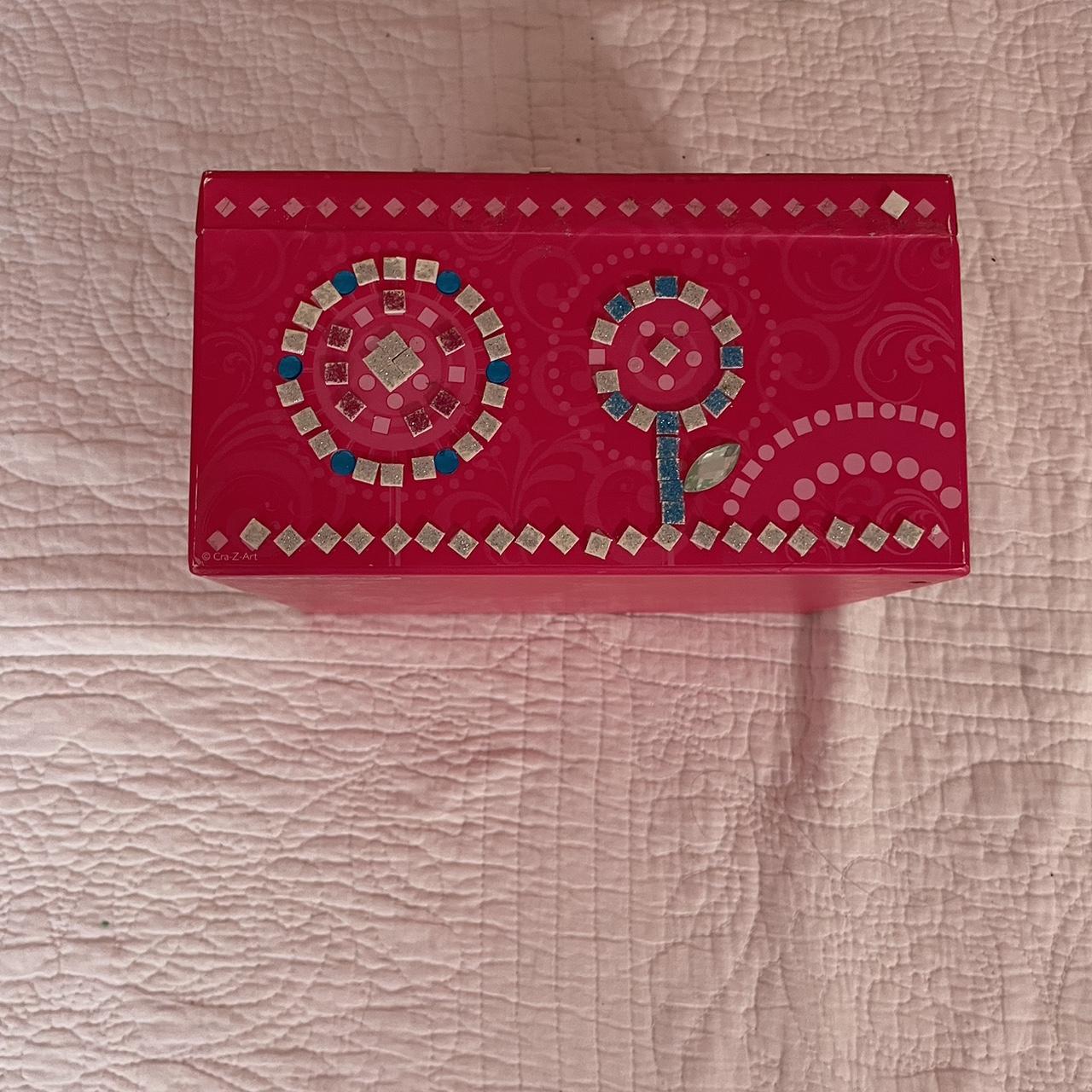 pretty pink box 💖 • perfect to keep anything you... - Depop