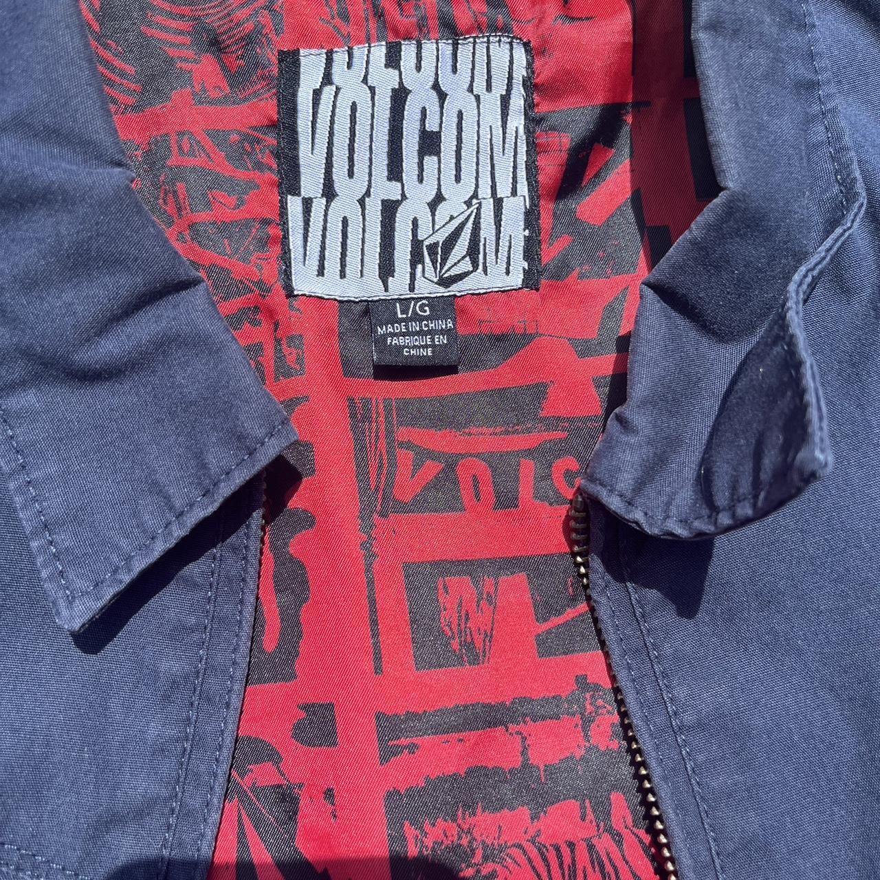 2000s volcom jacket, cut it into a vest, good... - Depop