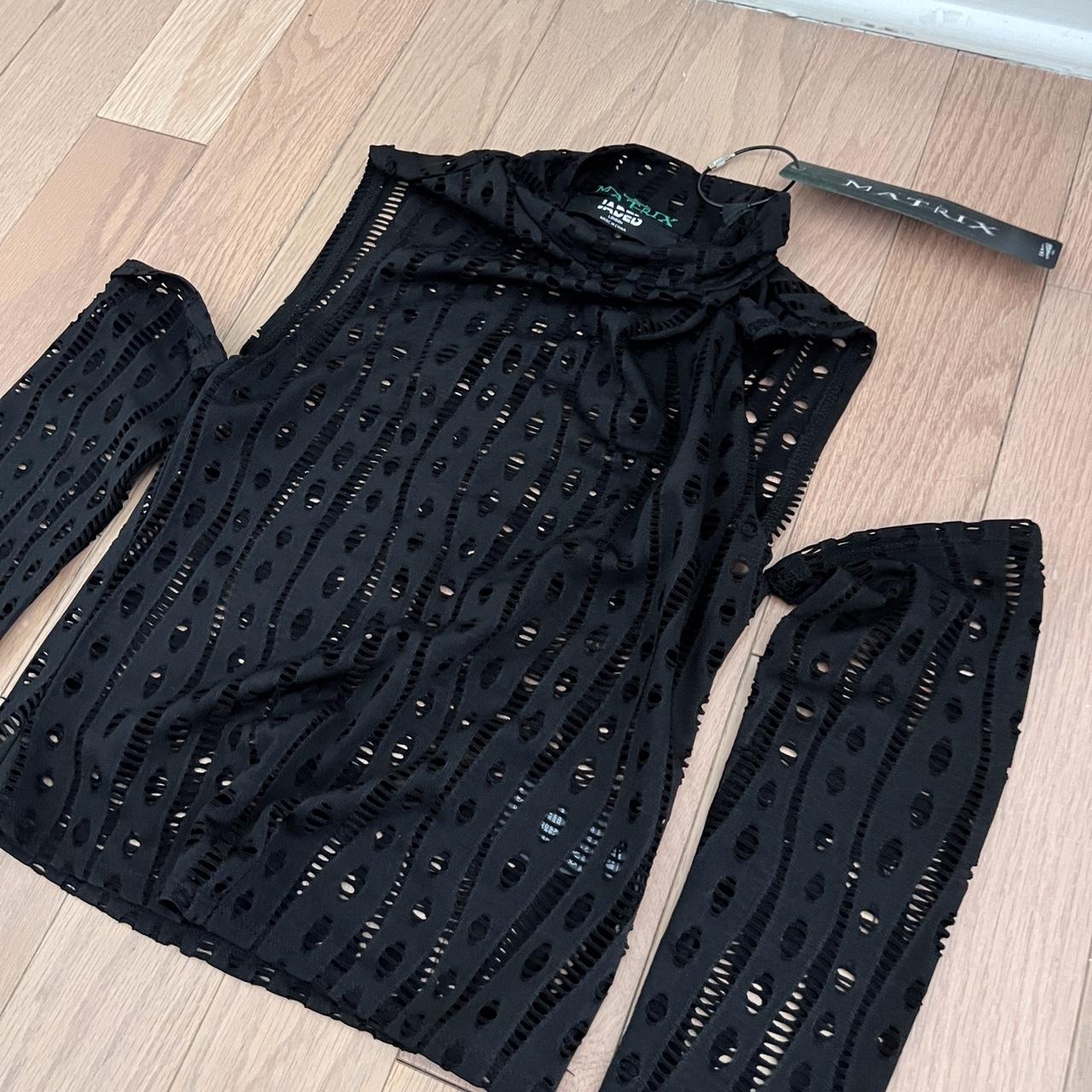 Jaded London top Jaded London matrix top - never... - Depop