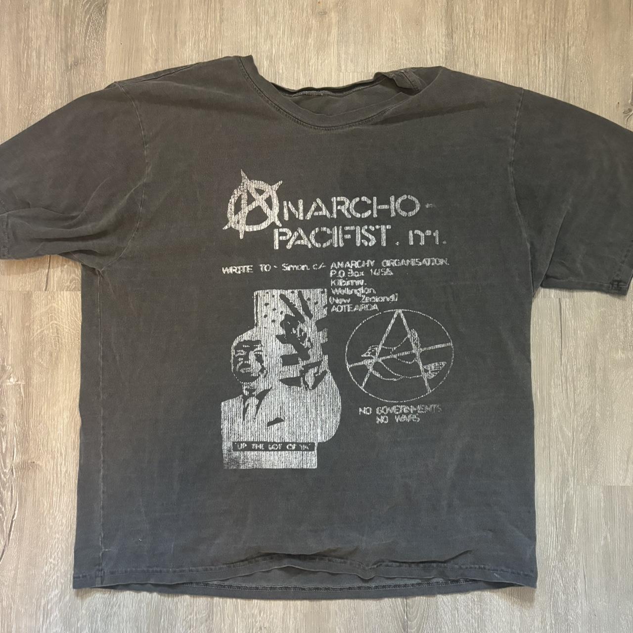 Handmade rust archive shirt Size medium - Depop
