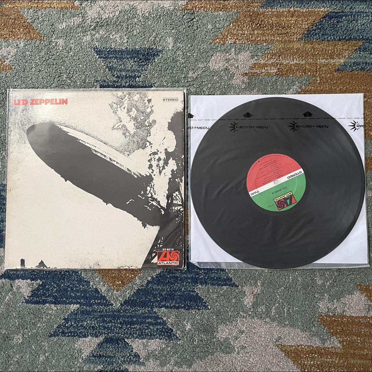 Led Zeppelin Debut Album OG Pressing 1969 Atlantic... - Depop
