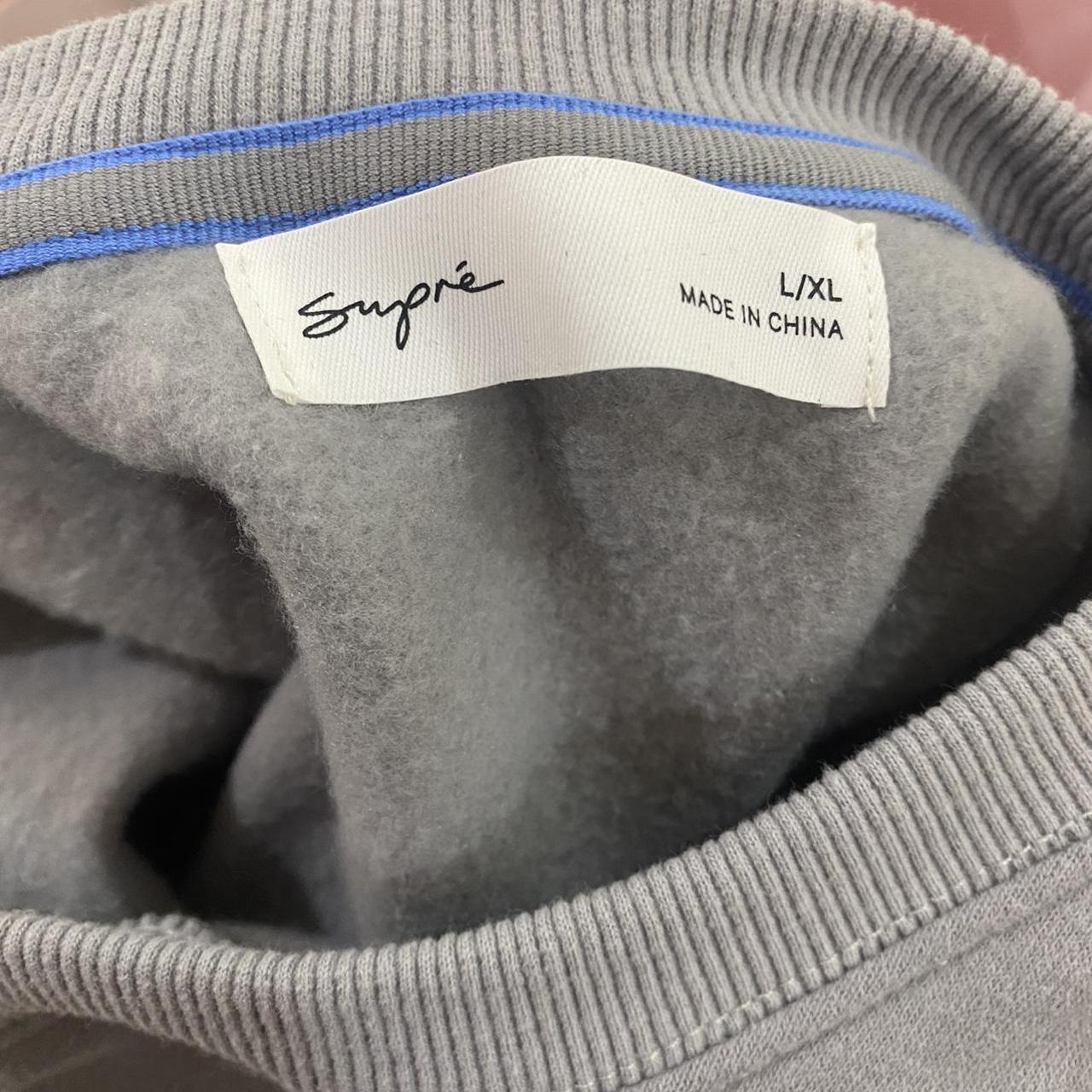 Selling! Supre Crewneck Jumper 💙 In excellent... - Depop