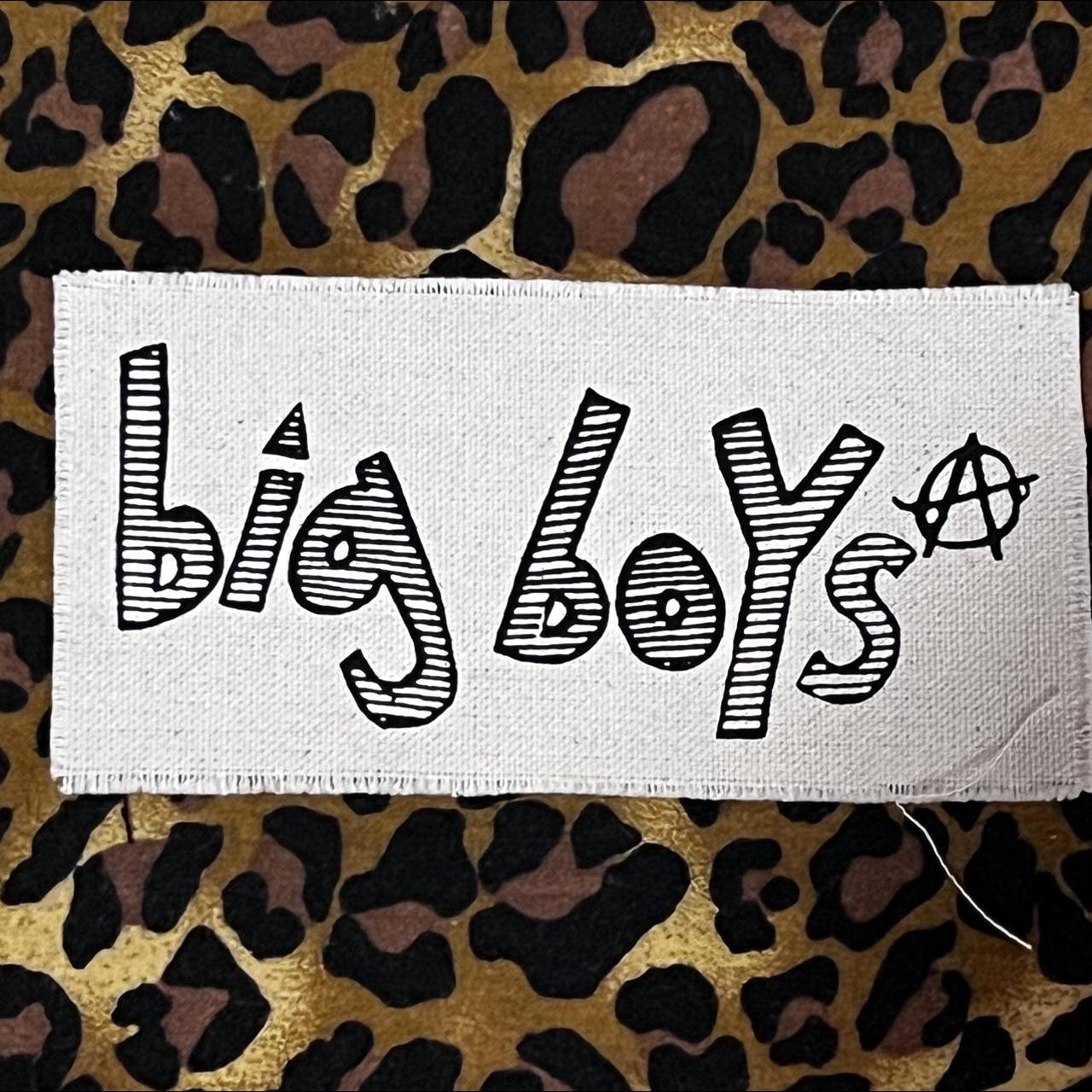 Big Boys punk patch - Depop