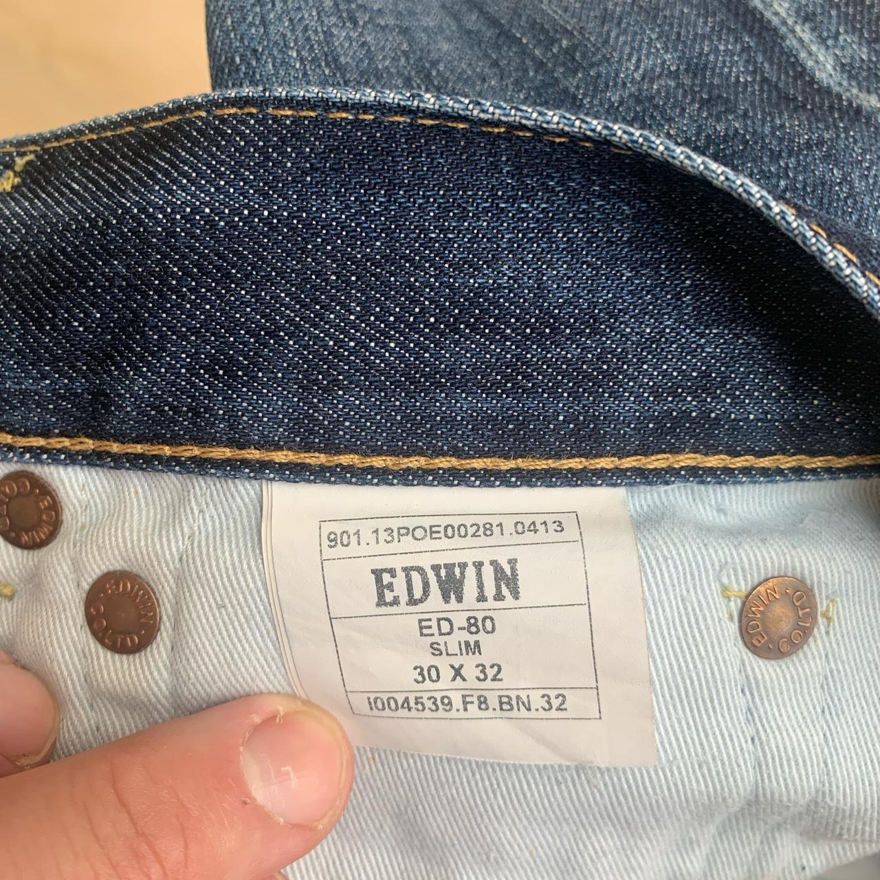 Really nice selvedge denim from Edwin Used but... - Depop