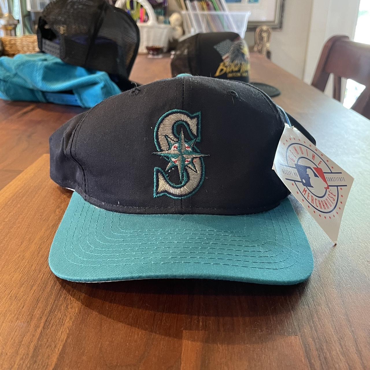 Vintage Seattle Mariners snap back hat MLB - Depop