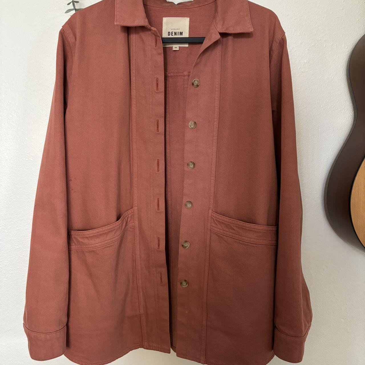 Sézane Will Jacket in Blush - Size XS - Depop