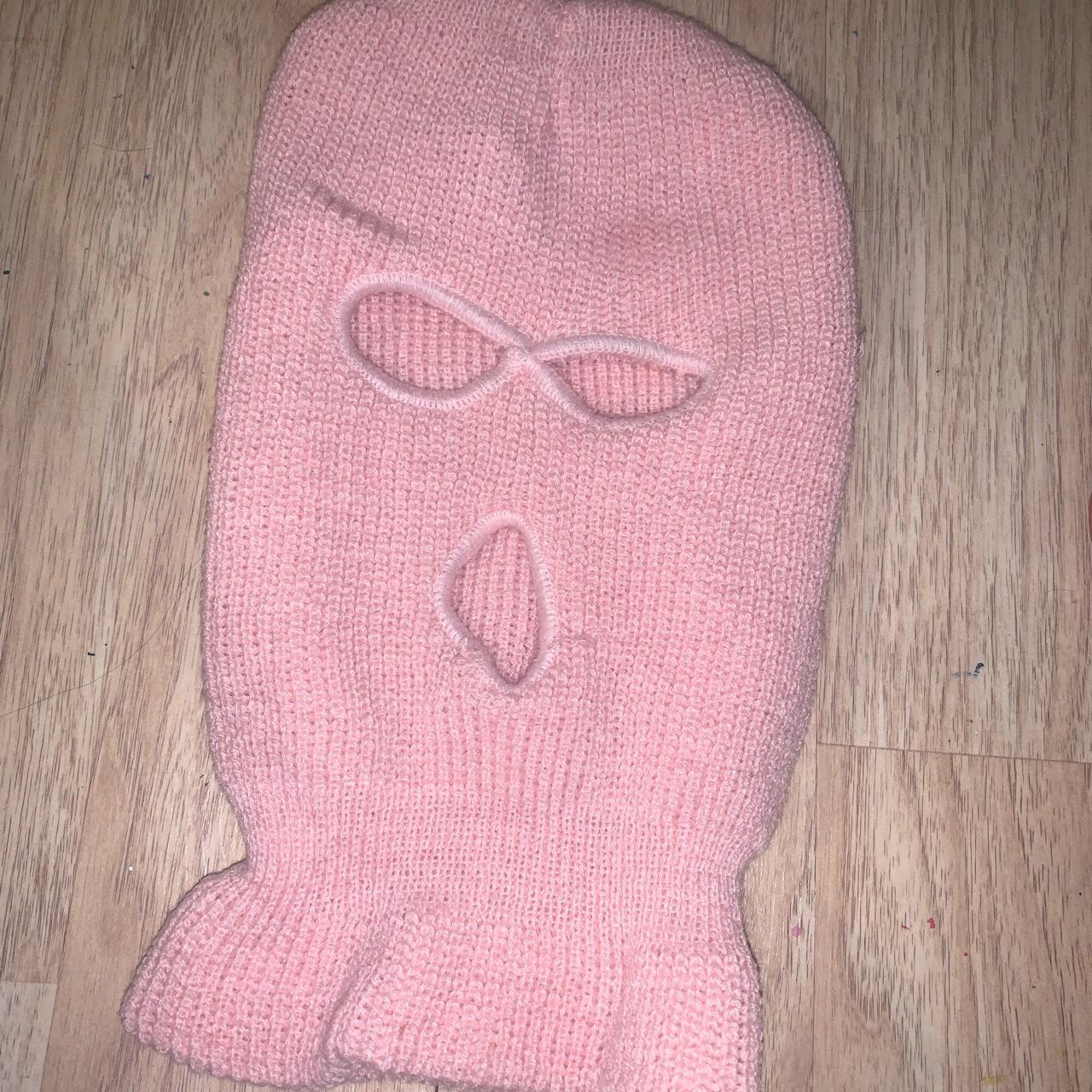 Fun cute pink ski mask!! #skimask #pink - Depop