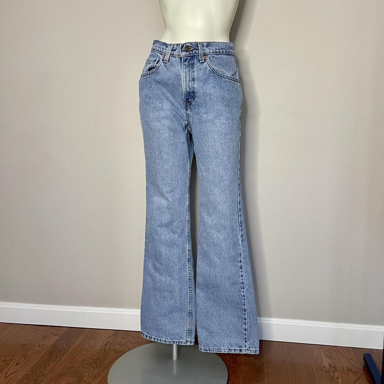 Vintage 90s Levis 517 bootcut high waisted... - Depop