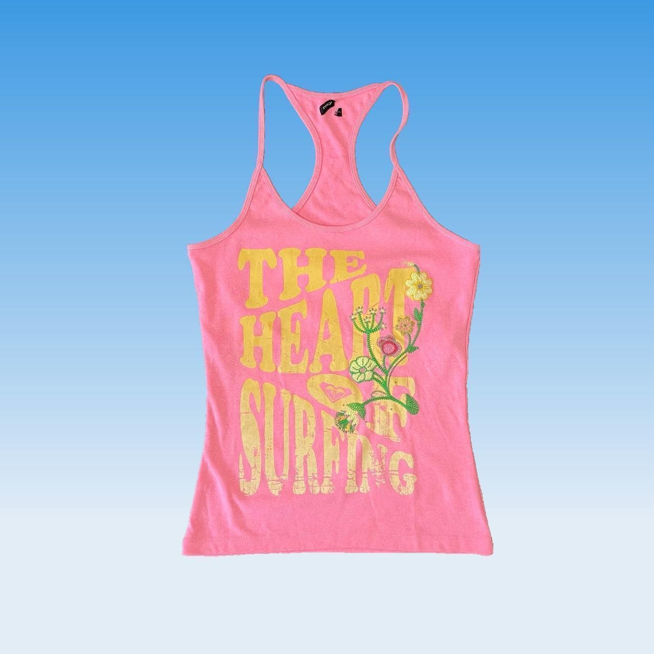 Roxy Women's Pink Vest | Depop