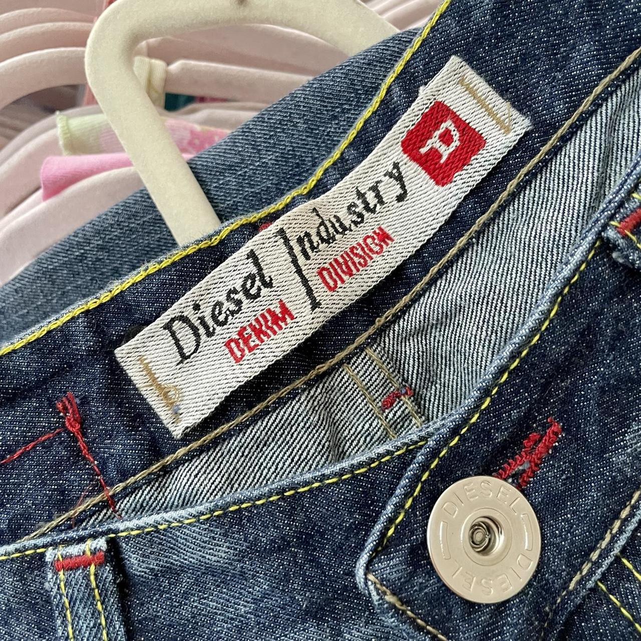 Vintage 2000s grunge jorts by Diesel Super nice... - Depop