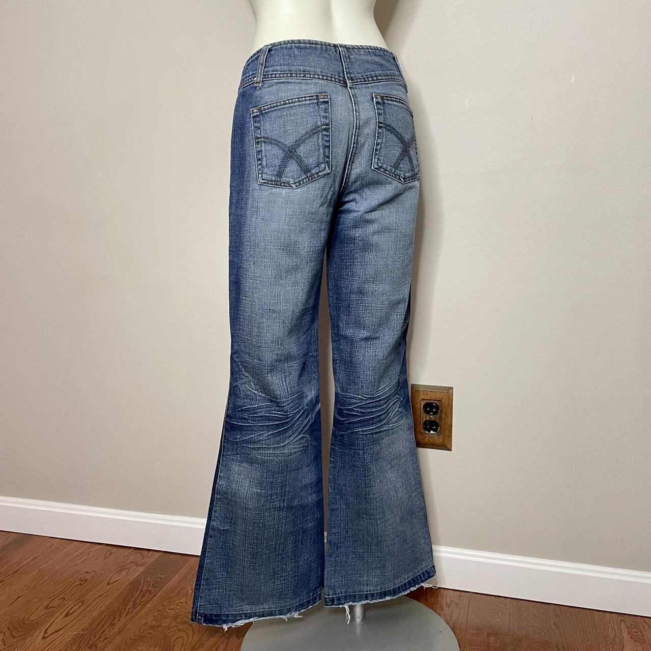 Vintage 2000s wide leg jeans by Oxxo Iconic y2k low... - Depop