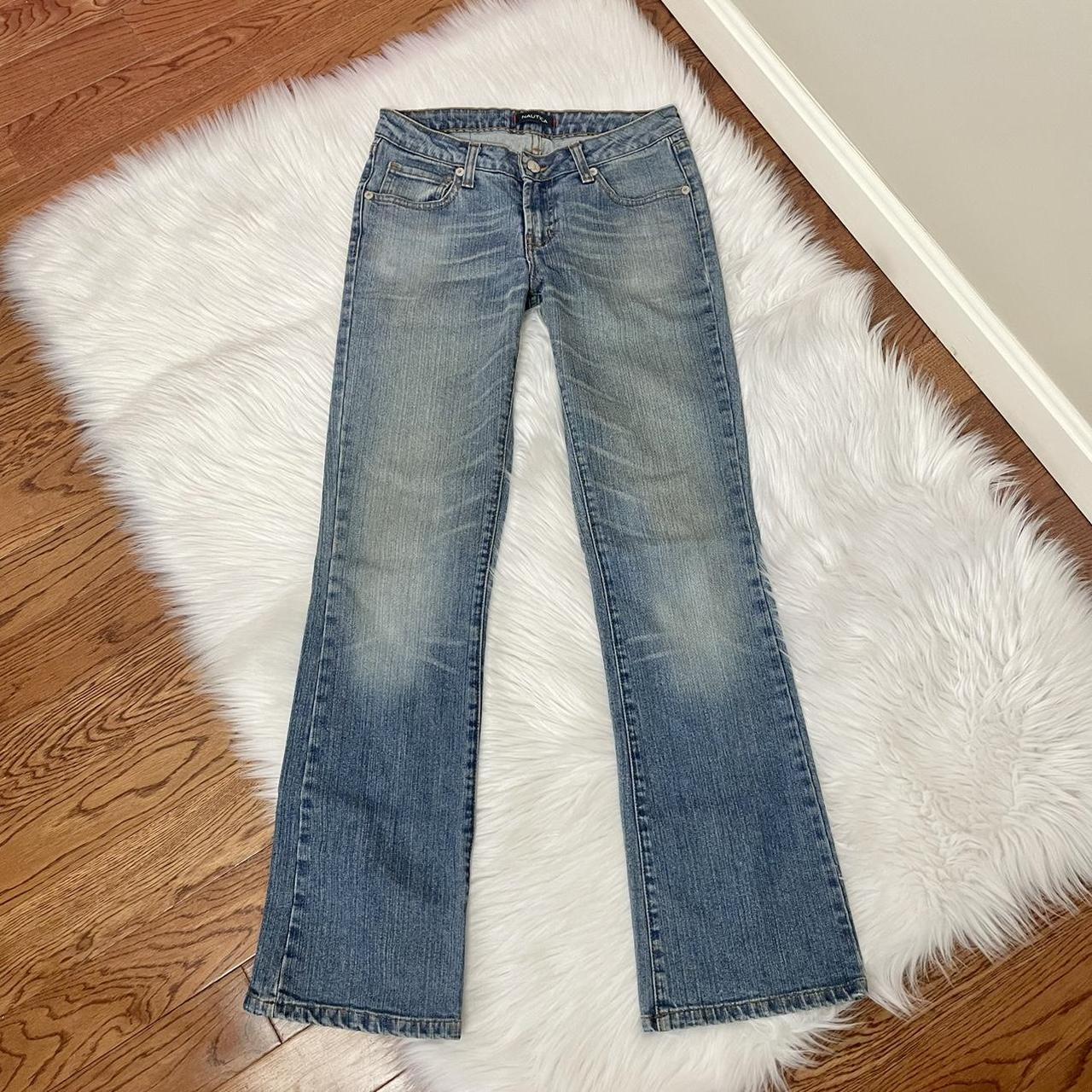 Vintage 2000s baggy jeans by Nautica Really nice... | Depop