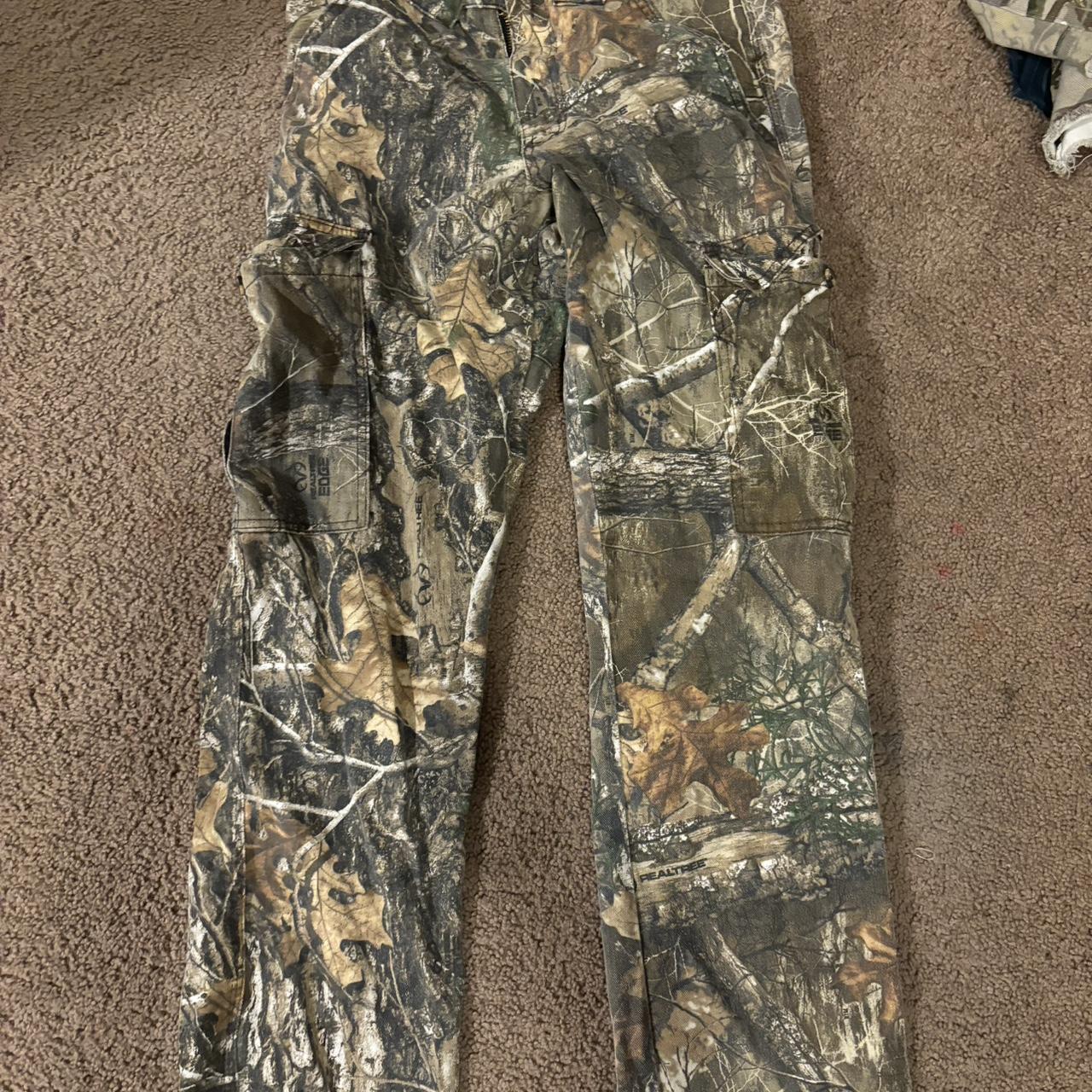 baggy Realtree camo pants #camouflage - Depop