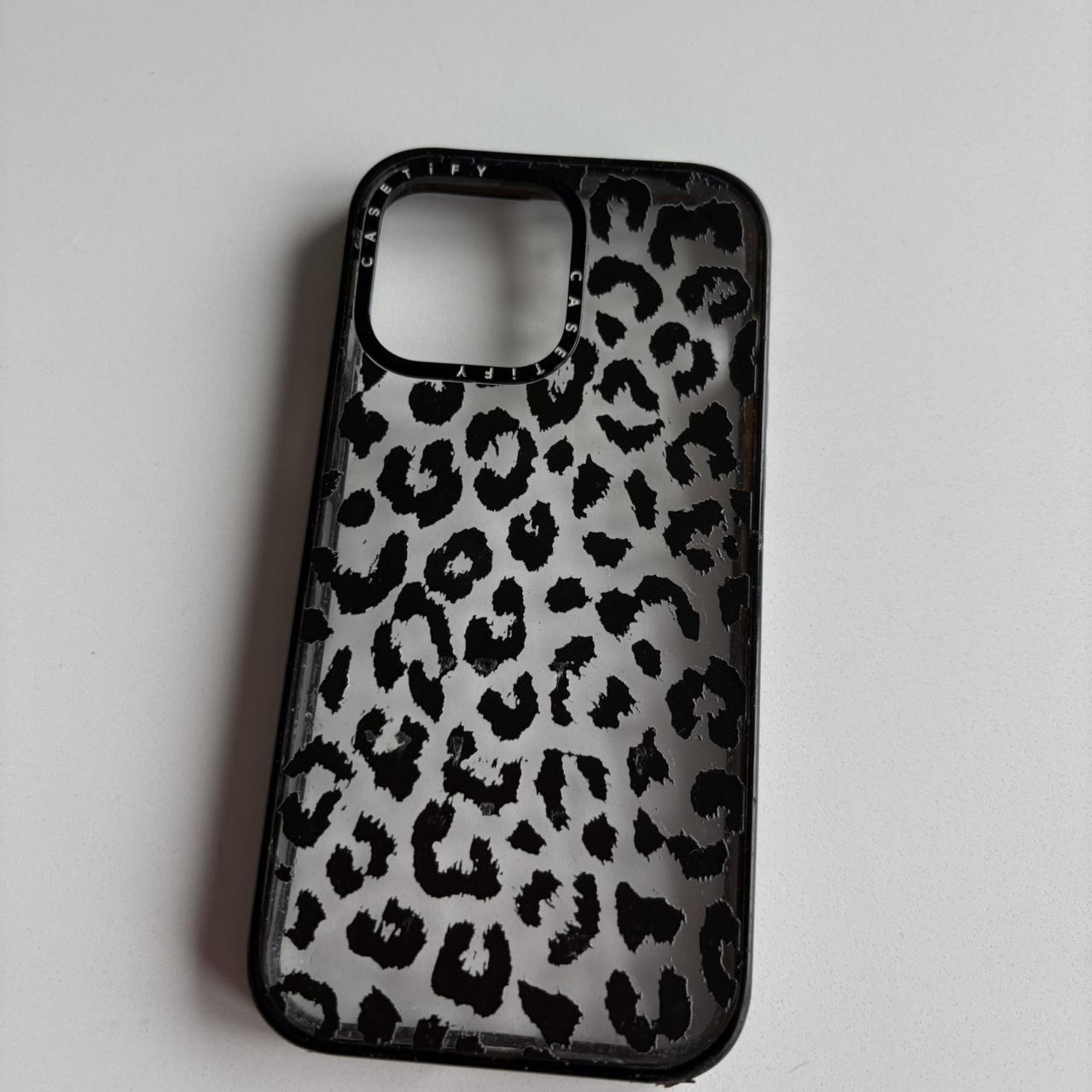 CASETIFY iPhone 14 Pro Max Case Black leopard Super... | Depop