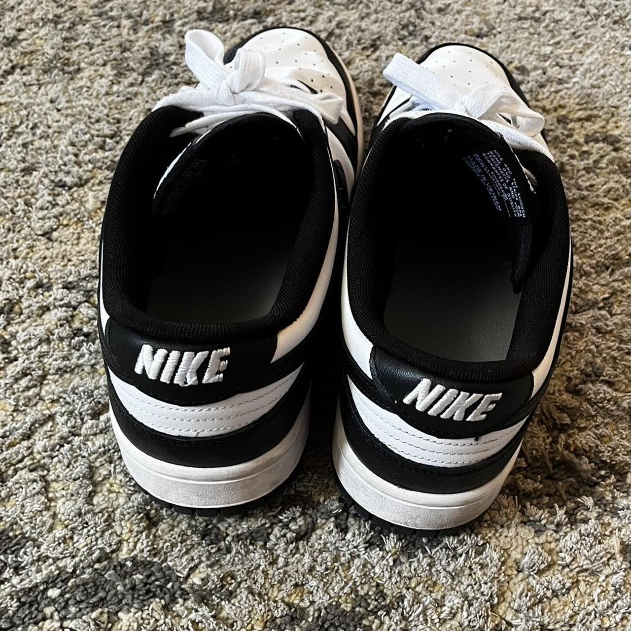 Panda Dunks -both white and black laces included - Depop