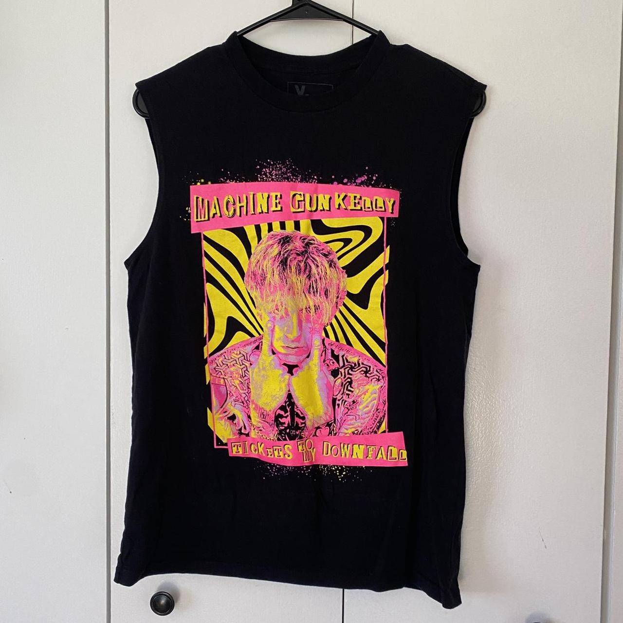 machine gun kelly mens sleeveless t-shirt #mgk #music - Depop