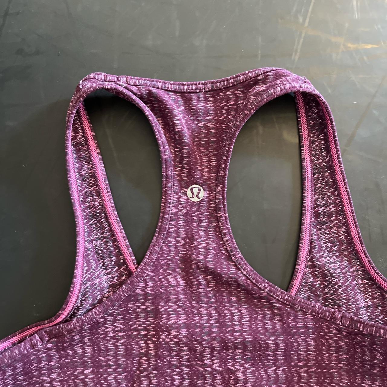 Lululemon Women's Purple Vest | Depop