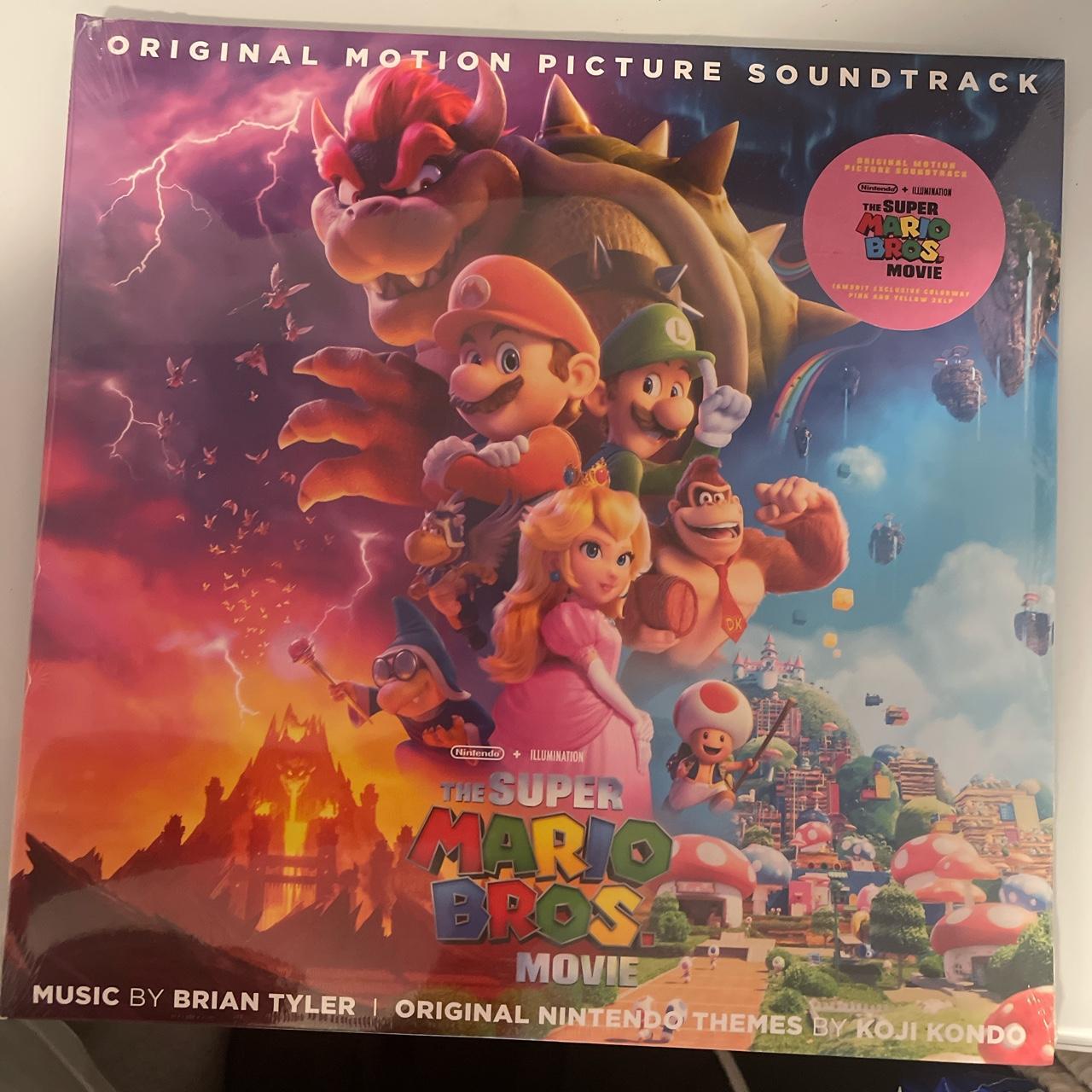 Sealed The Super Mario Bros Movie Vinyl Pink and... - Depop