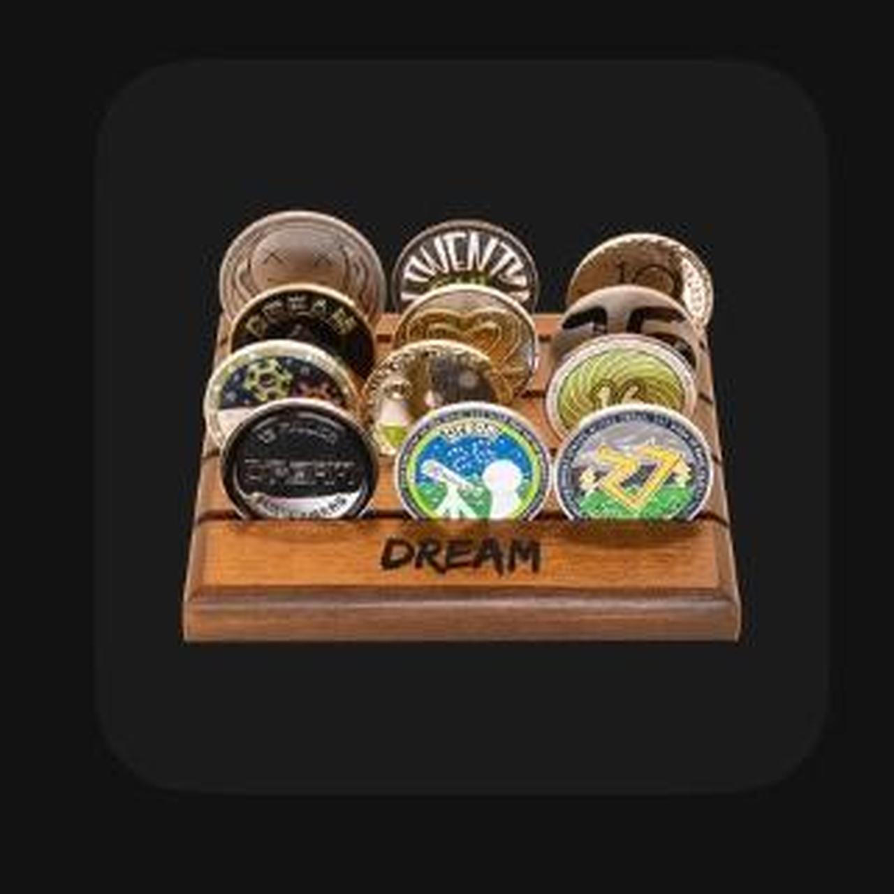 Official Wood Dream Merch Coin Stand. Was released... - Depop
