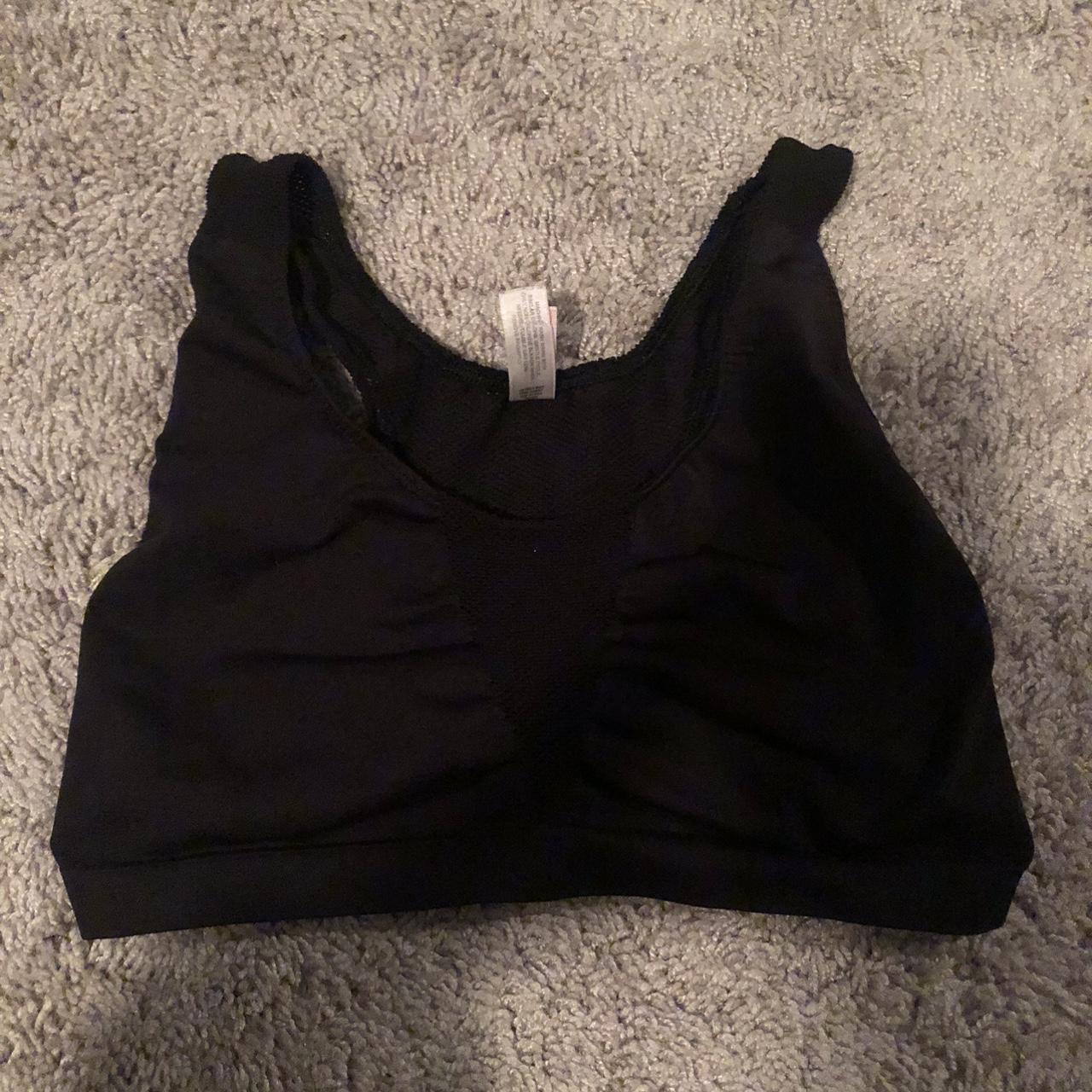 Victoria’s Secret mesh sports bra; labeled large,... - Depop
