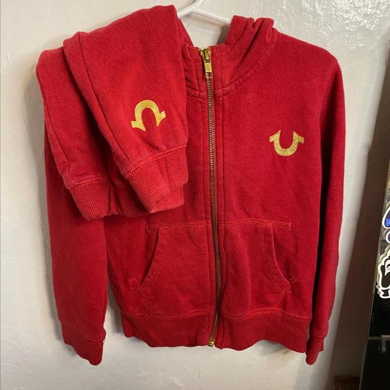 True religion set ( zip up & pants) Size:... - Depop