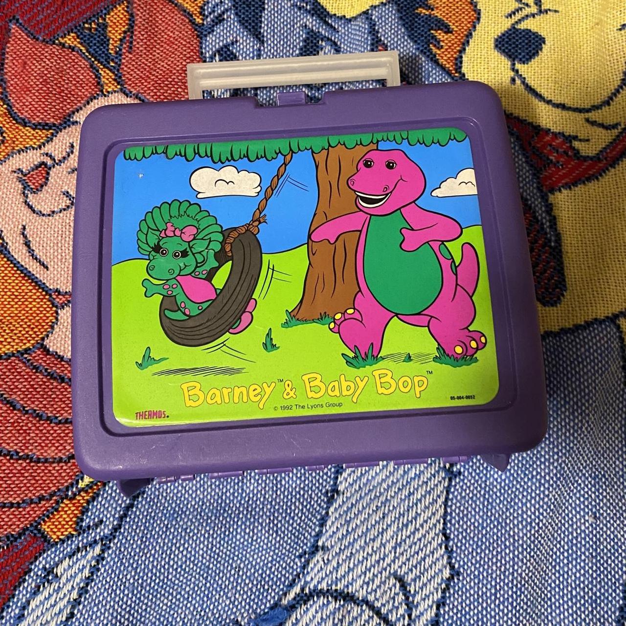 Barney & Baby Bop lunch box lunchbox | Depop
