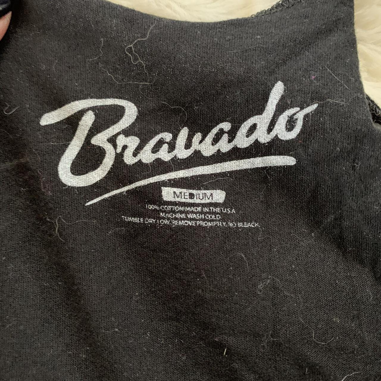 Bravado Men's Black Vest | Depop