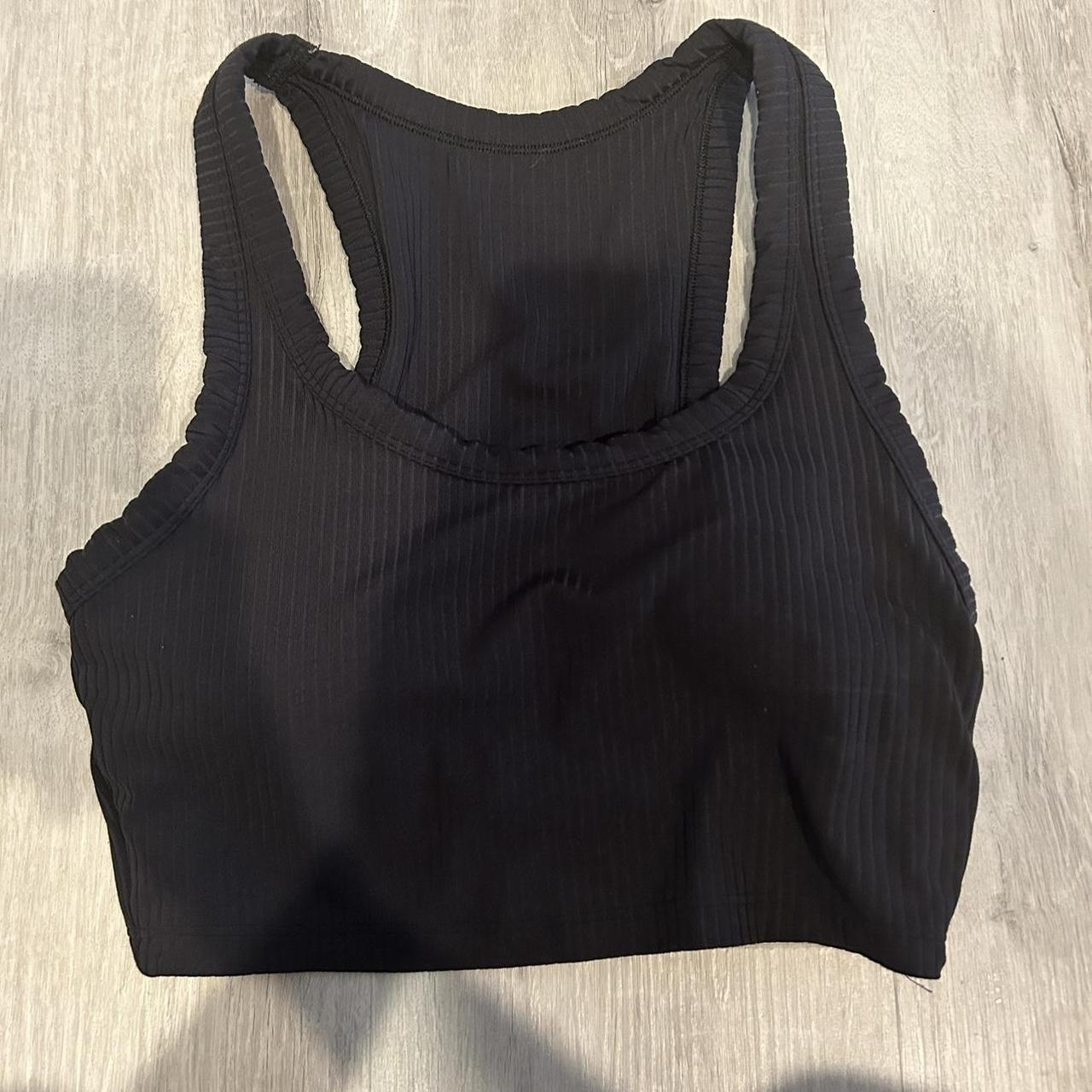 target athletic tank top with built in sports bra... - Depop