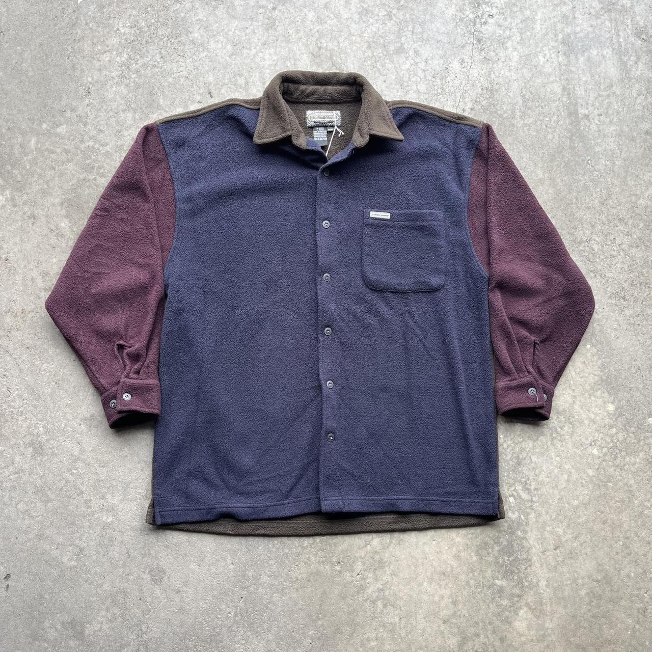 90’s point zero fleece tagged medium, fits large... | Depop