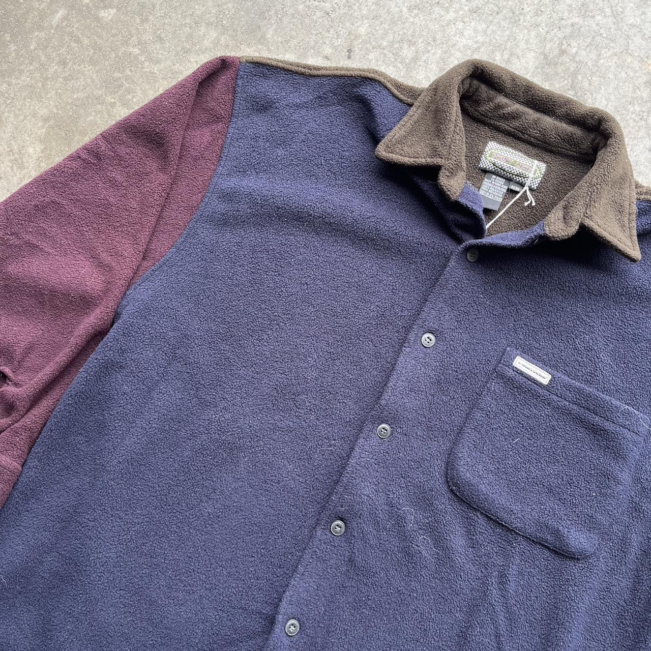 90’s point zero fleece tagged medium, fits large... | Depop