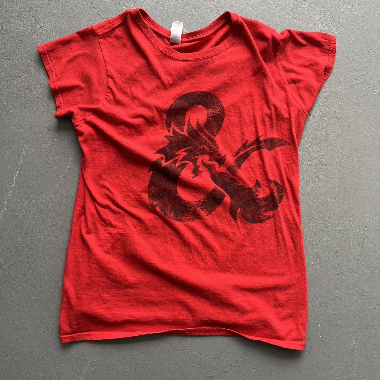 Y2k Red Dragon T-Shirt 🐉 / No noticeable flaws /... - Depop