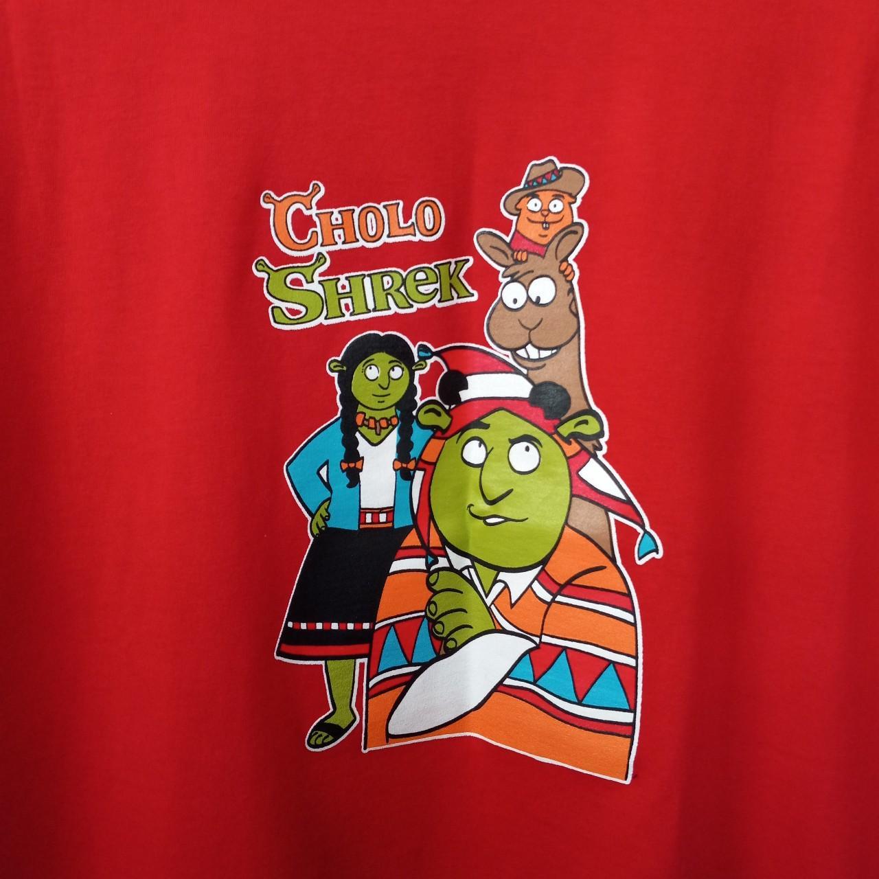 Katari Arts Cholo Shrek Graphic Tee Brand new... - Depop
