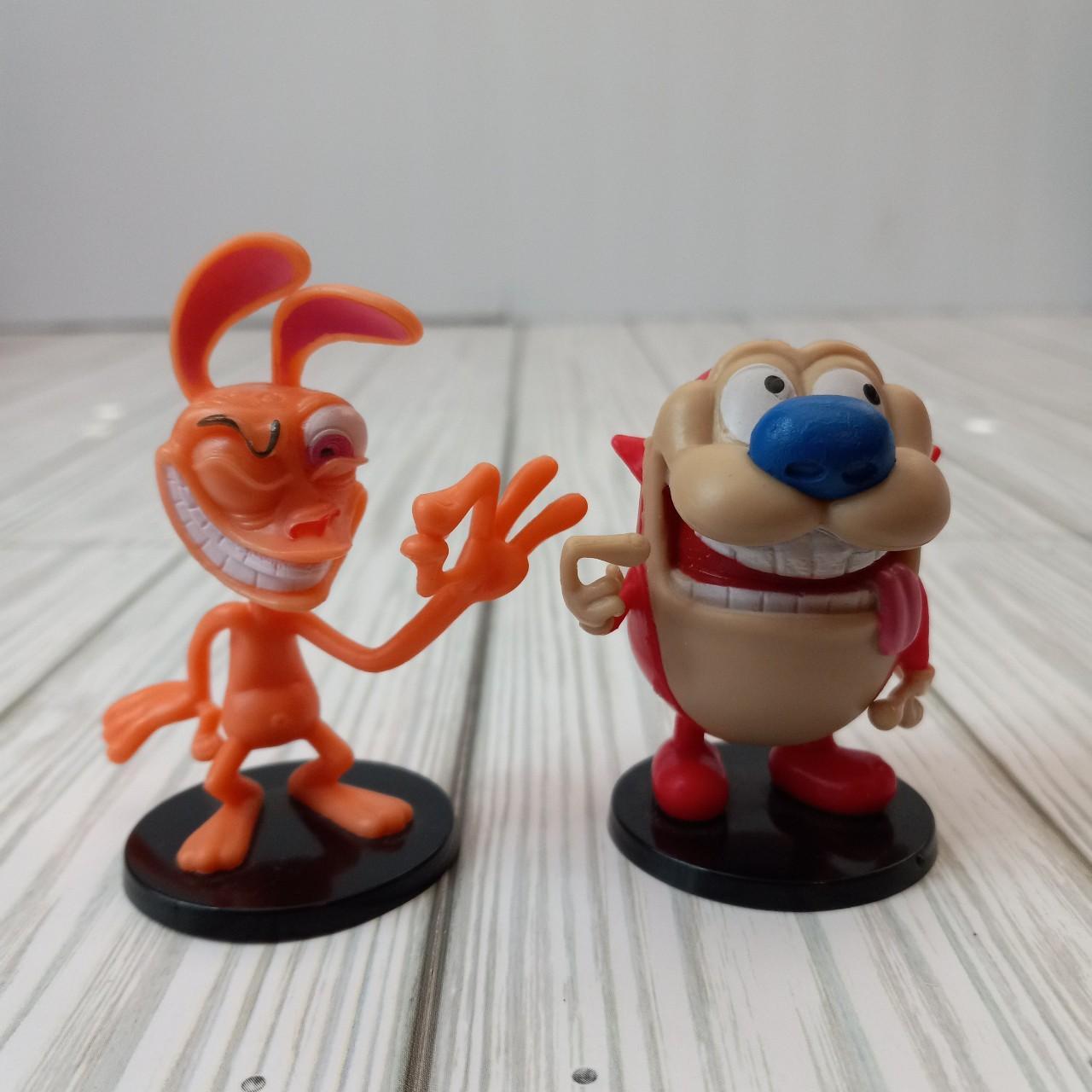 Ren and Stimpy Mini Figures Loose plastic... | Depop