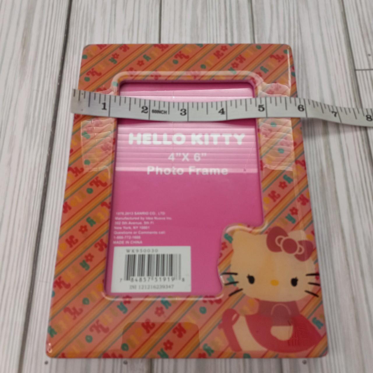 Hello Kitty Picture Frame Dated 2013 Fits a 4" x 6"... - Depop