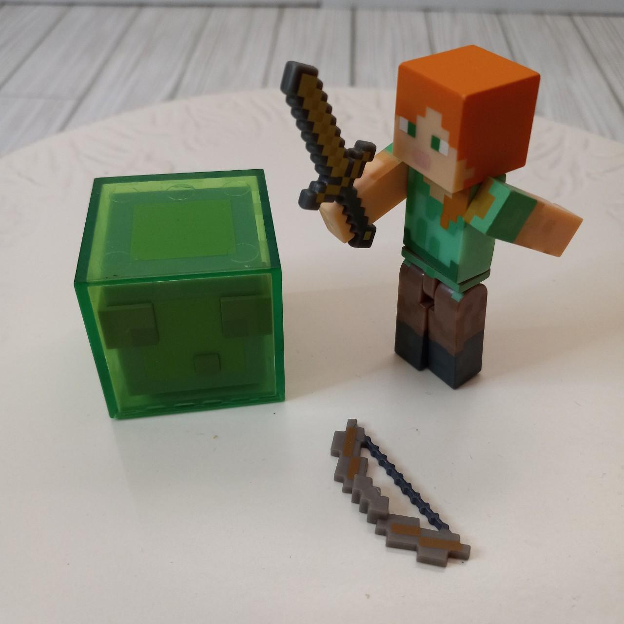 Minecraft Overworld Series #3 Alex Action Figure... - Depop