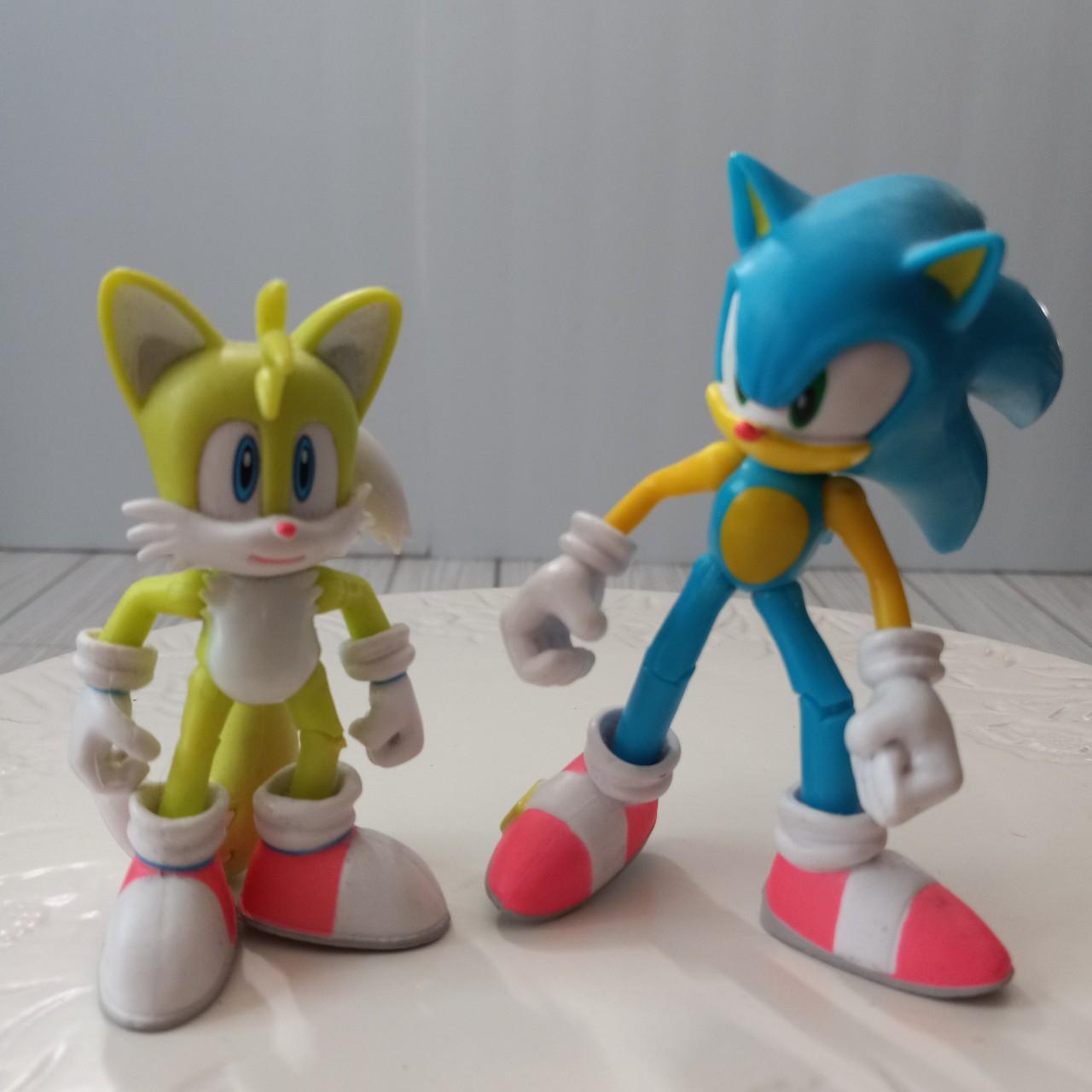 Sonic The Hedgehog and Tails 30th Anniversary Neon... | Depop
