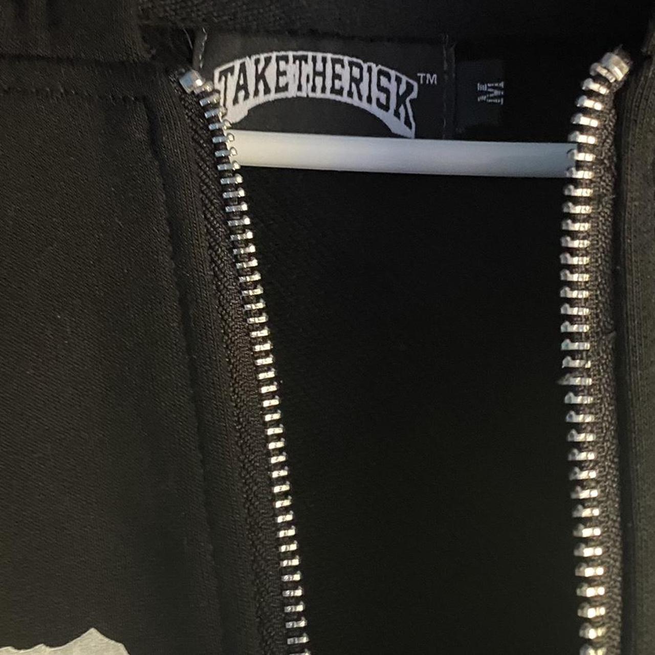 Take the risk Zipup • Take the risk on hood • puff... - Depop