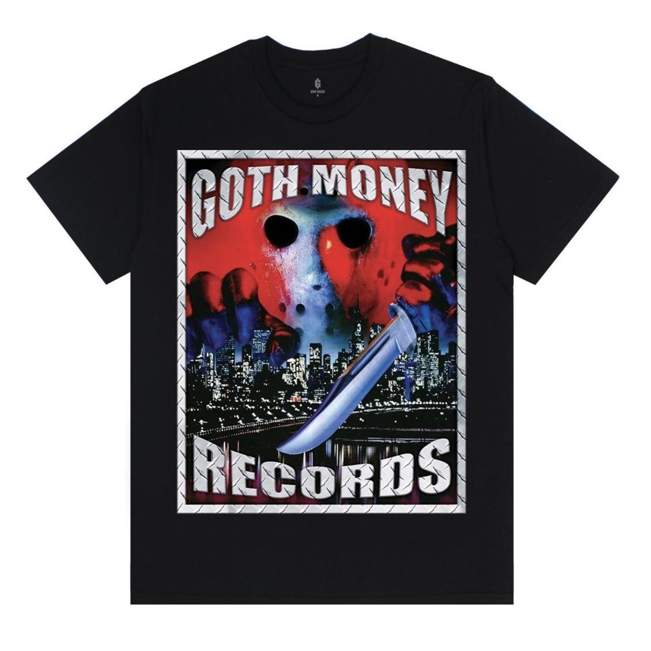 Goth Money Records Jason Logo Tee Never Worn/Brand... - Depop