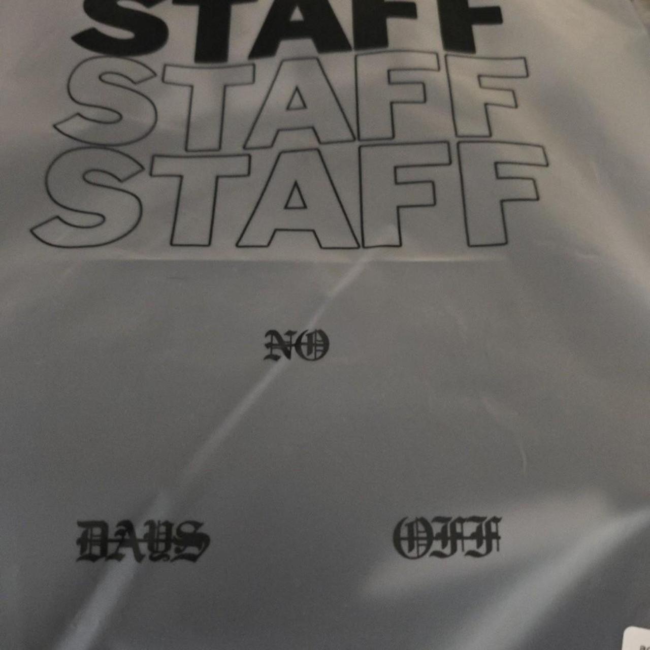 Staff body disposal tee g59 Sold out dead stock - Depop