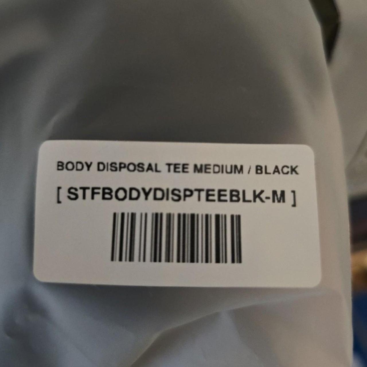 Staff body disposal tee g59 Sold out dead stock - Depop