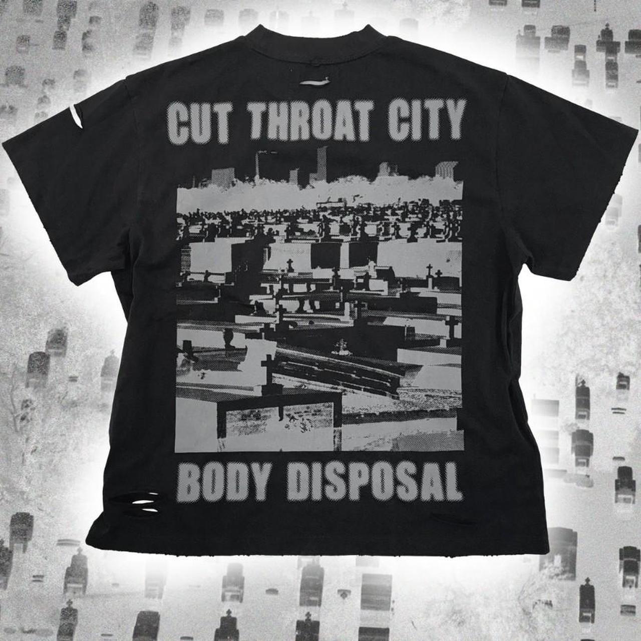 Staff body disposal tee g59 Sold out dead stock - Depop