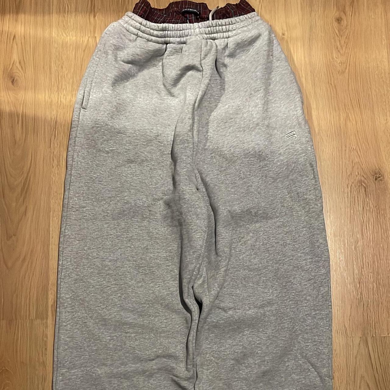 Balenciaga Double Waist Boxer Sweatpants 100%... - Depop