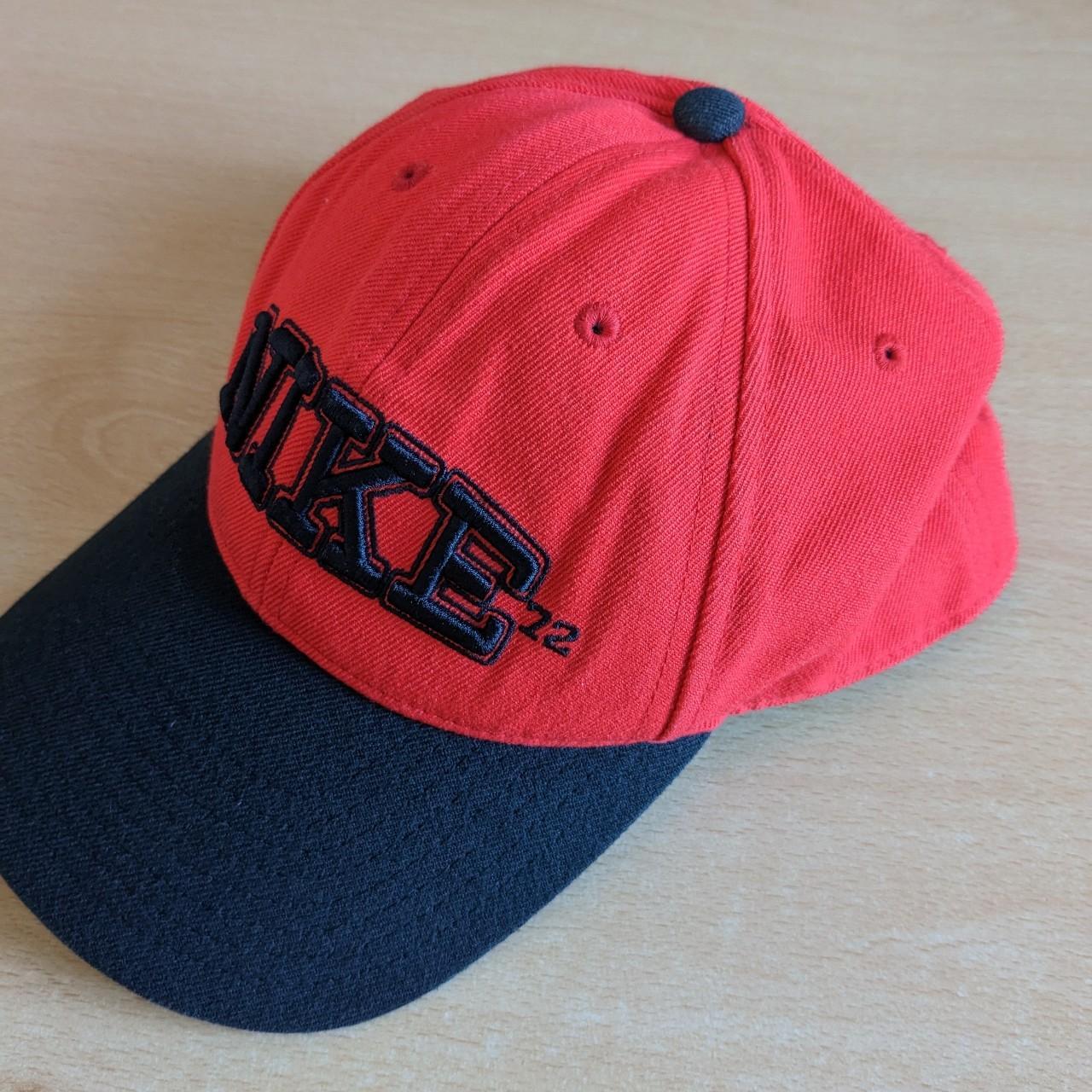 Embroidered logo Nike red/orange cap In great... - Depop
