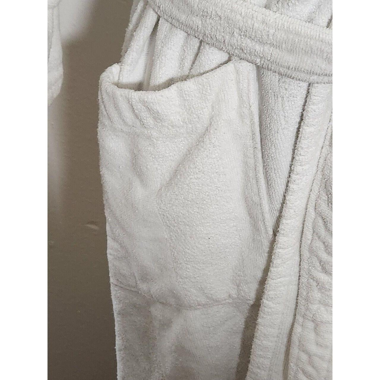 Carrara Spa Hotel Style White Thick Terry Cloth Robe... - Depop